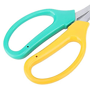 Gardening Shears, Curved Blade Grape Pruning Shears Stainless Steel Bonsai Shears Fruit Branch Picking Scissors