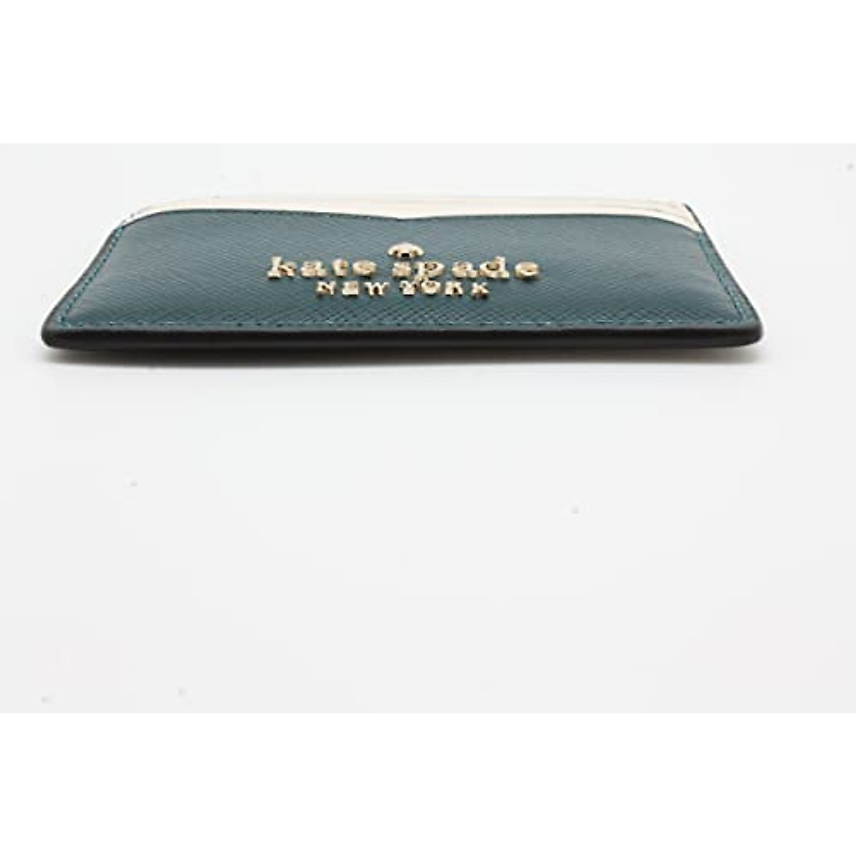 Kate Spade New York Staci Small Slim Card Holder Peacock Sapphire Multi