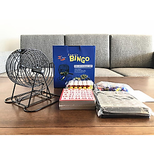 Yuanhe Bingo Board Ball Holder - for 3/5" Bingo Balls, Bingo Master Board Balls Tray Rack for Bingo Game, Great for Parties, Family Game Nights