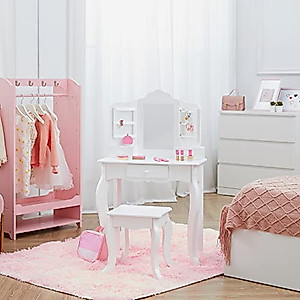 Fantasy Fields - Little Princess Anna Medium Play Vanity - White