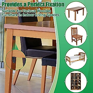 16PCS L Bracket Stainless Steel Corner Brace, Premium 90 Degree Right Angle Shelves Brackets, Small Black Metal L Corner Brackets for Wood Drawer Cabinet Furniture with 32 Pcs Screws (0.79x 0.79 inch)