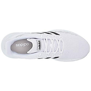 adidas Men's Questar Flow Nxt Running Shoe, White/Black/Grey, 10