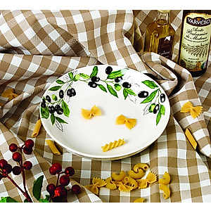 Lorren Home Trends Olive Pasta Set, Multicolor