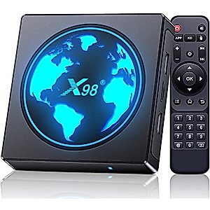 Android TV Box 11.0, 2022 Newest Android TV Box 4GB 32GB Amlogic S905W2 Support 2.4G/5.8G WiFi Bluetooth 4.2 Ethernet LAN 3D 4K HDR Android Box Smart TV Box