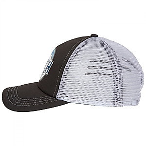 H3 Sportgear Busch Light Curved Brim Snapback Hat Grey