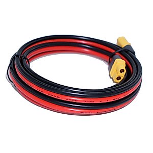 iHaospace XT60 Extension Cable 6FT 12AWG Male to Female for for RC Battery Portable Power Station Solar Panel Solar Generator