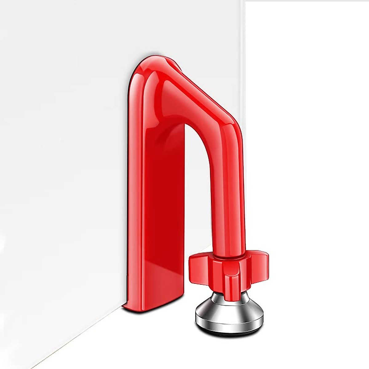 SmartCoolous Door Jammer Door Stopper Portable Door Security Device Add Safety and Privacy Security Reinforcement Siren Home Door Lock Security Lockdown Interior Door Lock