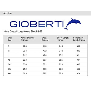 Gioberti Men's Long Sleeve Plaid Shirt, Blue/Grey/Black, Large