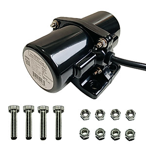 AmbitionMotor Salt & Sand Vibrator 200LBS 60W 54Hz DC 12V for Buyers Karrier Cougar SnowEx Trynex Meyers Spreaders