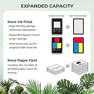 COLORETTO 60XL (1 Black) Remanufactured Printer Ink Cartridge Replacement for HP 60XL 60 XL to use with Envy 110 120 111 114 PhotoSmart C4780 C4680 C4795 C4640 Deskjet F4480 F4440 F2430 F4280
