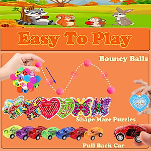 YOAUSHY 114 Pcs Party Favors for Kids 4-8, Prizes Box Toys for Kids Classroom, Treasure Box Toys for Classroom, Treasure Chest, Pinata Fillers Goodie Bag Stuffers, Valentines Day Gifts for Kids
