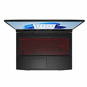 MSI Katana Gaming Laptop 2023 Newest, 15.6" FHD Display, 12th Gen Intel Core i7-12700H Processor, 32GB RAM, 1TB SSD, NVIDIA GeForce RTX 3060 Graphics, Webcam, Windows 11 Home, Bundle with JAWFOAL