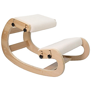 MUGEN LIFE Adjustable Kneeling Chair - Ergonomic Posture Stool with Multiple Adjustments - Office Desk Chair for Back Pain