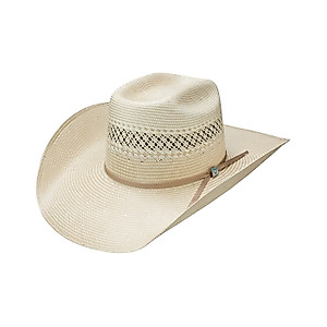 Resistol Unisex Cojo Special Straw Cowboy Hat Tan 7 1/8