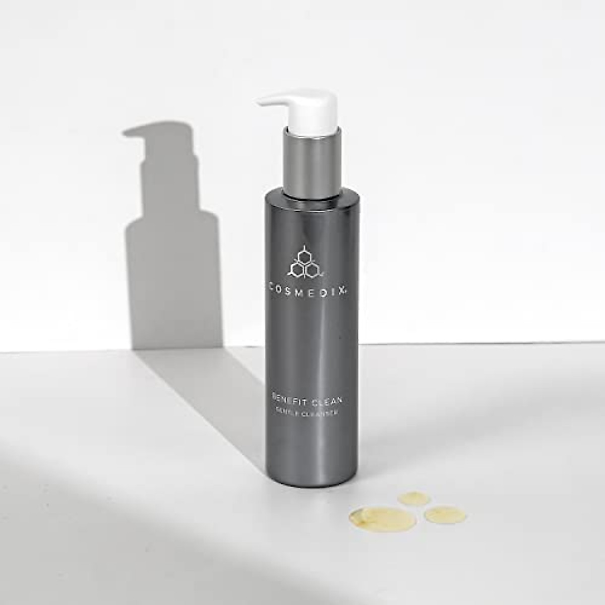 COSMEDIX Hydrating Face Wash for Women & Men, Benefit Clean Gentle Cleanser Gel - Moisturizing Face Cleanser & Pore Minimizer For All Skin Types - Facial Cleanser Makeup Remover for Glowing Skin