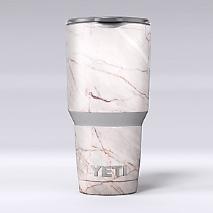 Design Skinz Slate Marble Surface V11 - Skin Decal Vinyl Wrap Kit Compatible with The Yeti Rambler Cooler Tumbler Cups