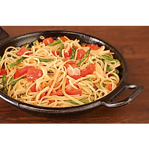 Lodge BOLD 10 Inch Seasoned Cast Iron Skillet; Design-Forward Cookware