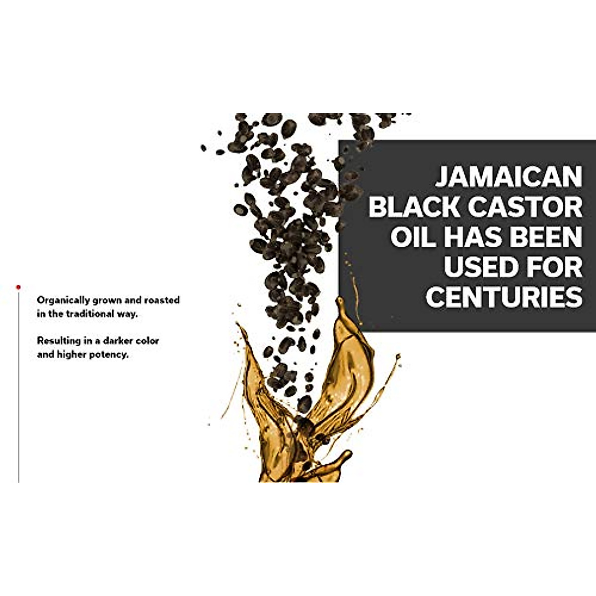 SO Jamaican Black Castor Oil Fast Absorbing, Promote Beard and Hair Growth, Best Oil For Men's & All Hair Textures, Strong Healthy, Brown, Bamboo Lotus, 4 Fl Oz