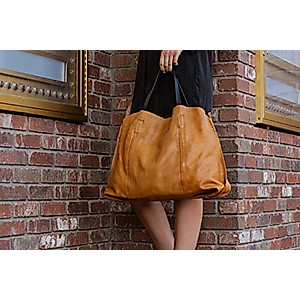 OLD TREND Genuine Leather Forest Island Tote (Chestnut)