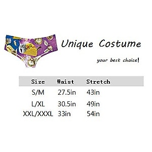 Unique Costume Funny Underwear for Women Funny Womens Underwear Funny Panties cat Underwear for Women (Large/X-Large, Black-Anal Slut)