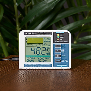 Hydrofarm Autopilot Desktop CO2 Monitor & Data Logger