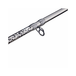 Berkley 10’ C-Series Crappie Pro Spinning Rod, One Piece Spinning Rod, 4-12lb Line Rating, Light Rod Power, Moderate Fast Action, Dependable and Lightweight,Gray