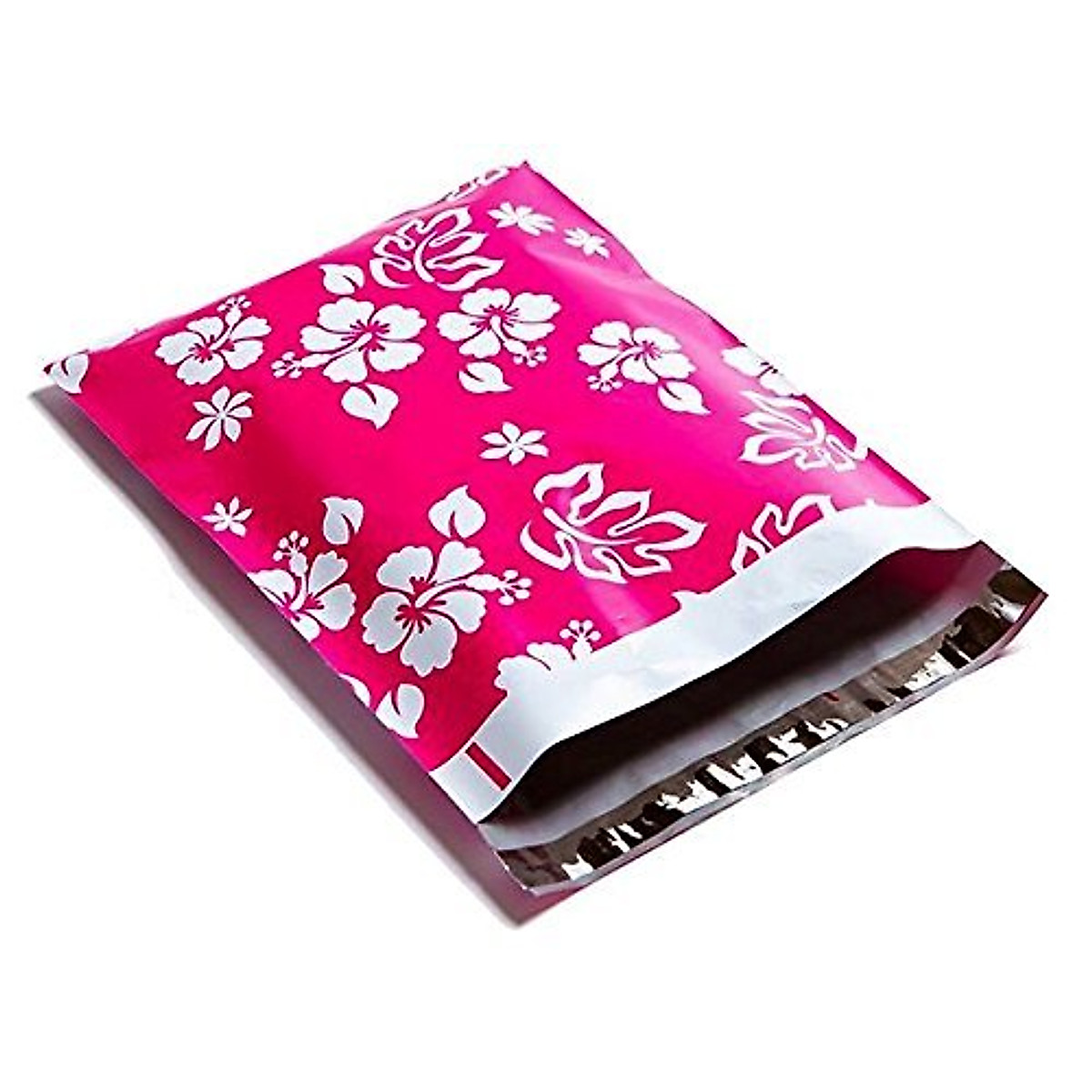 Designer Poly Mailers 10x13: Sample Variety Pack ~ Anchor, Daisy, Hibiscus, Arrow, Cactus, Pink & Mint Aloha, Watermelon, Flamingo, Pineapple Printed Self Sealing Shipping Poly Envelopes Bag (30 Pcs)