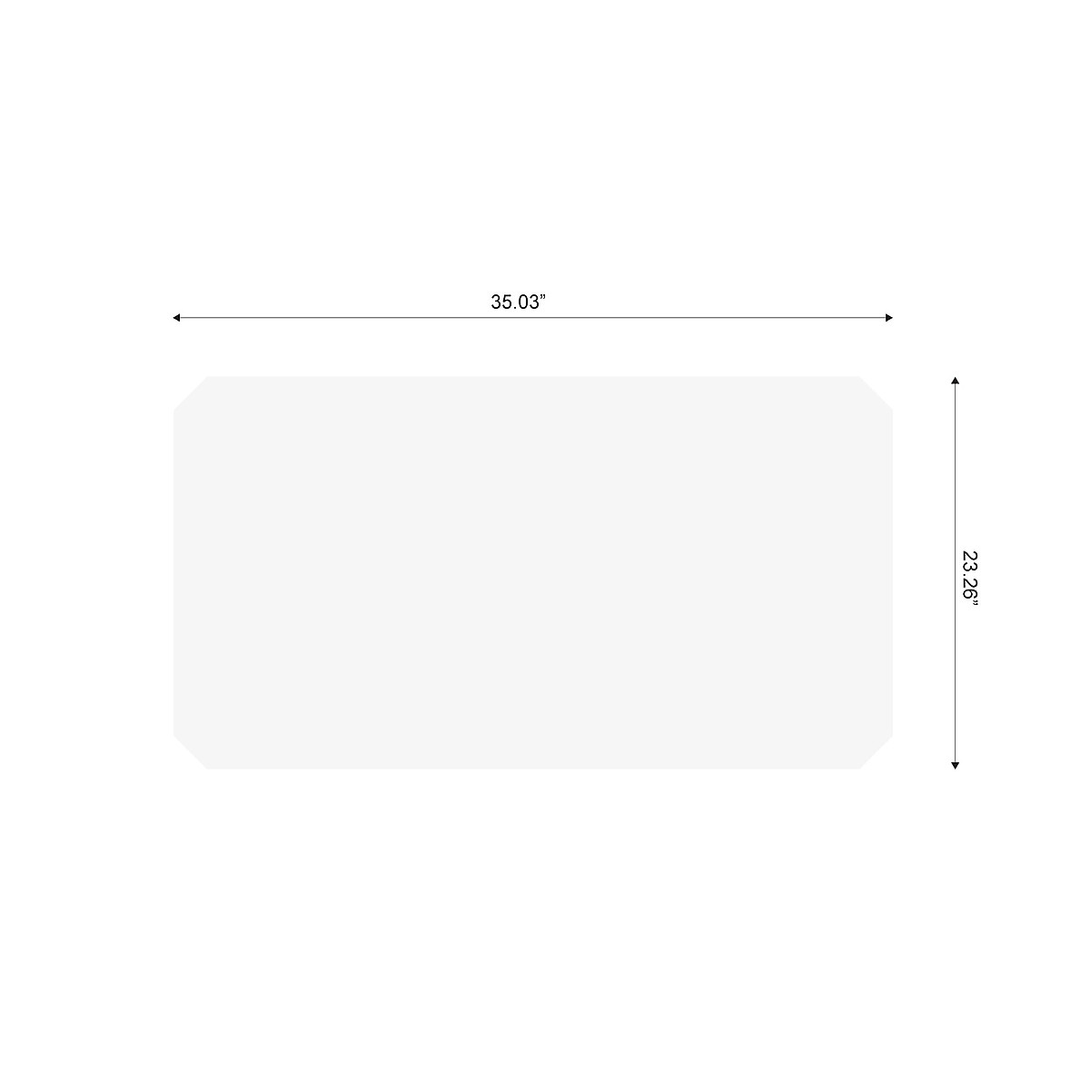 HSS Shelf Liners for 24" X 36" Wire Shelf, Opaque Plastic, 4-Pack