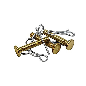 HYYLU (30 Packs) 738-04124 Shear Pins & 714-04040 Cotter Pins, Fits for MTD Craftsman Cub Cadet Troy Bilt SnowBlowers 738-05273 Snow Throwers - 30 Pcs (1/4" x 1-5/8") Snowblower Shear Pins