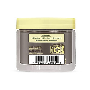 SheaMoisture Styling Black Edge Control Gel For Curly Hair Jamaican Black Castor Oil and Flaxseed Paraben-Free Anti-Frizz Hair Gel 3.5 oz