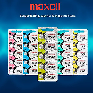 Maxell Sr916sw 373 Silver Oxide Cell Pack of 5 Made in Japan