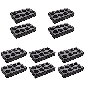 10 Pcs Cola Milk Tea Cup Saucer drink holder for bike disposable serving tray disposable cups cold drinks holder drink packaging tray car interior cup holder Cup Tray pearl cotton