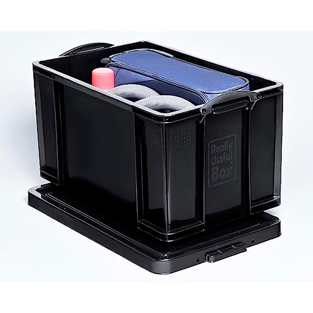 Really Useful Storage Box 84 Litre Solid Black
