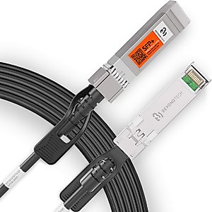 10G SFP+ Direct Attach Cable - 30 AWG Twinax LSZH / 2 Meters (2m / 6.5ft) - Beyondtech 10Gb Gigabit Ethernet Switch Network SFP DAC Cable Series