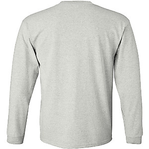 Fair Game Ford Bronco Long Sleeve T-Shirt 4x4 Early Model Orange Bronco Vintage Retro Truck-Ash-XL