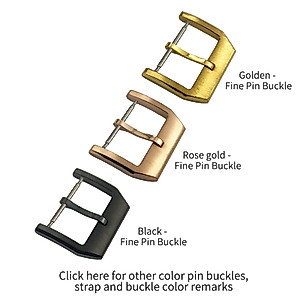 AEMALL 21mm 20mm Nylon Calfskin Black Blue Green Watch strap Fit for IWC IW377714 MARK18 PILOT STOP GUN Leather Watchbands (Color : Green pin, Size : 21mm silver clasp)