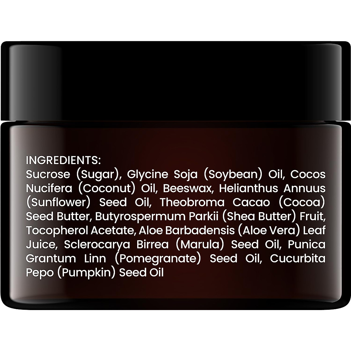 Brooklyn Botany Lip Scrub Exfoliator 1 oz – Lip Moisturizer for Dry Lips and Chapped Lips – Gentle Lip Exfoliator for Smooth and Brighter Lips – Vanilla Flavor