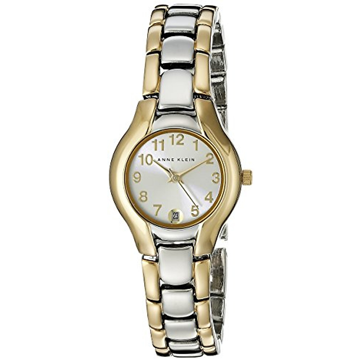 Anne Klein Women's 10-6777SVTT Two-Tone Dress Watch with an Easy to Read Dial
