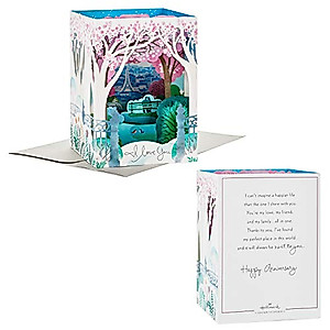 Hallmark Paper Wonder Displayable Pop Up Anniversary Card (Paris) (899RZW1009)
