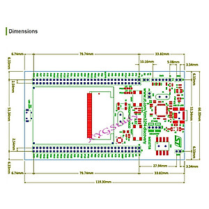 32F429IDISCOVERY STM32F429I-DISC1 STM32F4 Discovery Kit STM32F429 STM32F429ZIT6 MCU Discovery Development Board Embedded ST-Link/V2 debugger @XYGStudy
