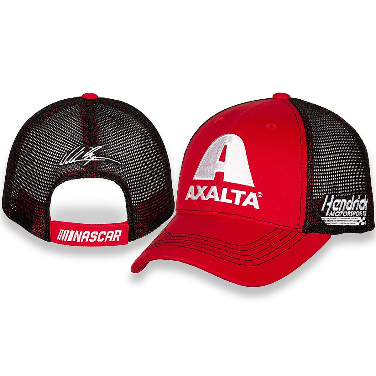 Checkered Flag Sports NASCAR 2022 Vintage Sponsor Trucker Mesh Adjustable Hat Cap-William Byron #24