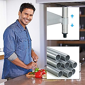 FDW Stainless Steel 24x24 Inch Kitchen Work Table