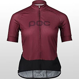 POC Essential Road Logo Jersey - Women's Propylene Red/Dark Propylene Red, Xl
