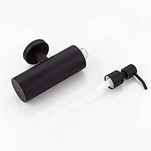 Soap Dispensers Bathroom Toilet Kitchen Soap Foam Box Soap Dispenser Liquid Hand Soap Dispenser Stainless Steel Wall Mounted Black Countertop