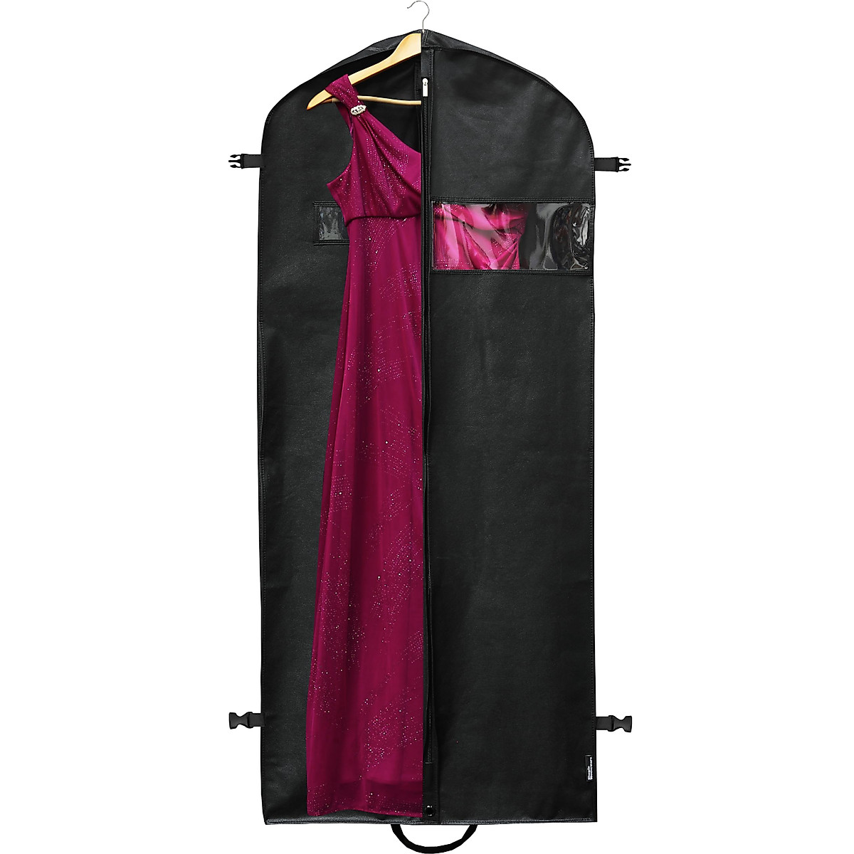 Simple Houseware 60-Inch Heavy Duty Garment Bag For Suits, Tuxedos, Dresses, Coats