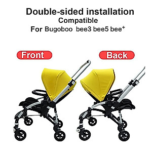 Snack Tray and Bumper Bar Compatible with Bugaboo Bee5 and Bee6 Strollers