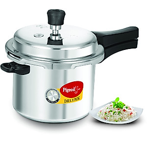 Pigeon - Deluxe Aluminum Outer Lid Stovetop Pressure Cooker - 3 Liters