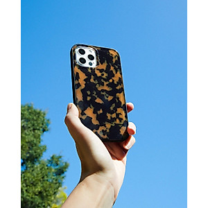 Sonix Brown Tort Case for iPhone 12 Mini with Built in Self-Aligning Compatibility with MagSafe® Charging [10ft Drop Tested] Protective Tortoise Shell Leopard Case for Apple iPhone 12 Mini