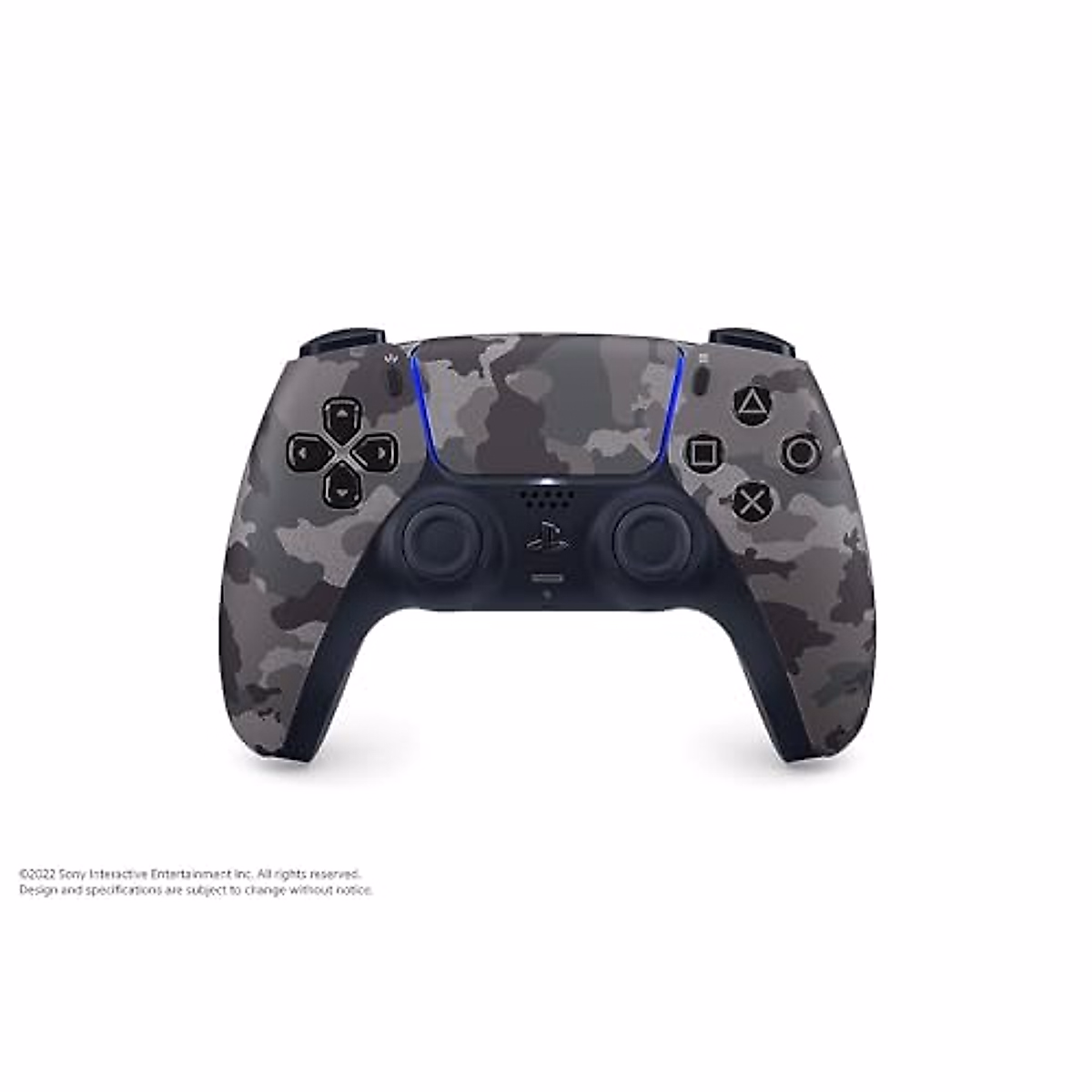 PlayStation Sony 5 DualSense Wireless Controller - Gray Camouflage (Renewed)