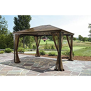 Westinghouse Infrared Electric Outdoor Heater, Hanging Patio Heater, Radiant Heat, Heats all year round, Retro Style, Waterproof and Dust Resistant Black